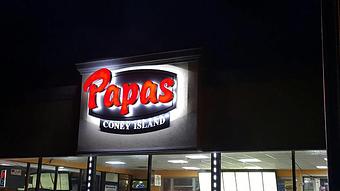 Papa's Coney Island, American Restaurant, 19130 Kelly Rd